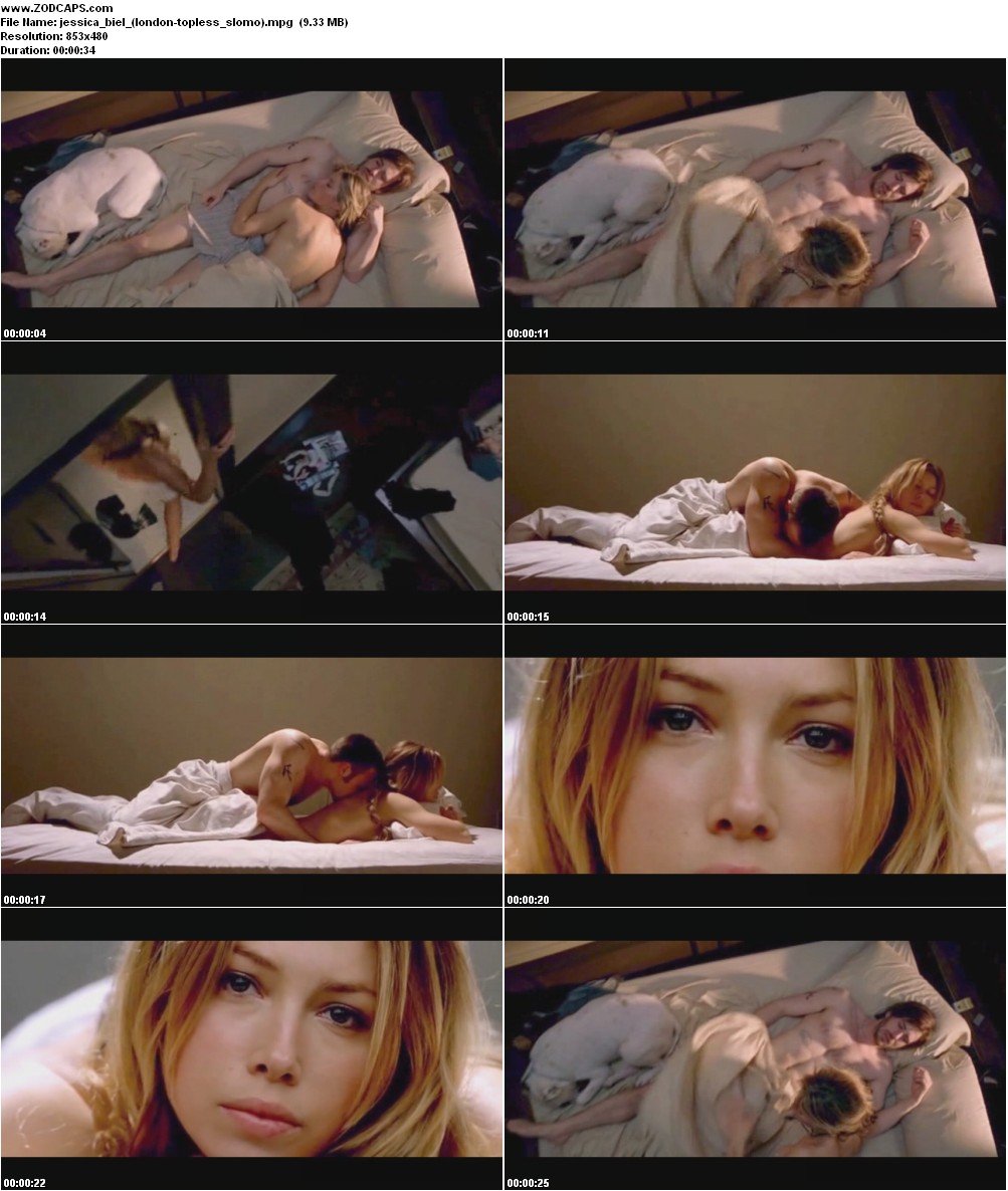 Jessica Biel Nue Dans London