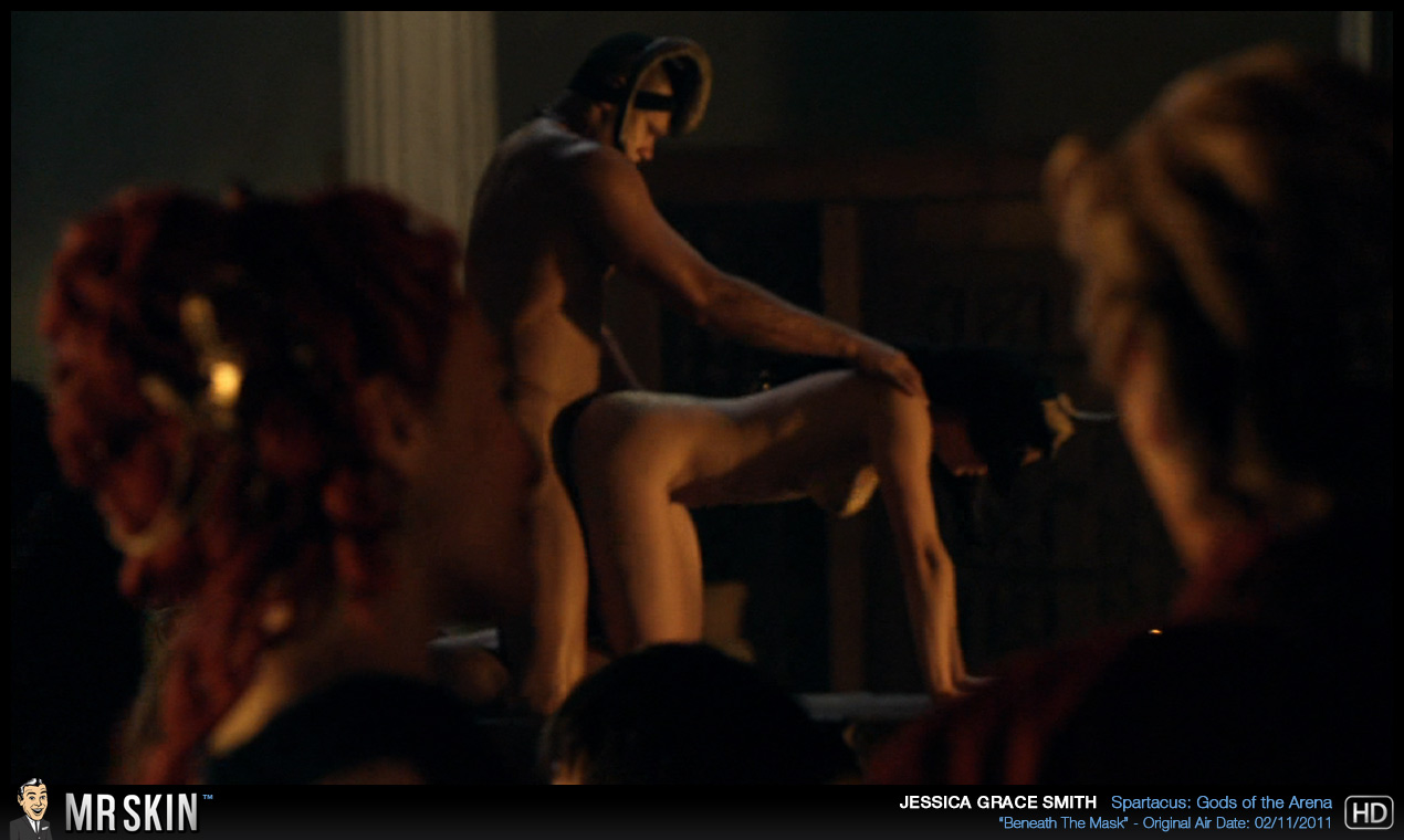 Jessica Grace Smith Nue Dans Spartacus Gods Of The Arena